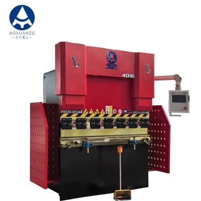 Китай 40T1600 Гидравлический прессовый тормоз CNC-гибкая машина Экономичная и практичная продается