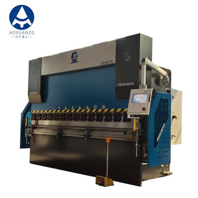 Cina Macchine per piegatura automatica di metallo CNC Fogli di piegatura idraulica industria metallica 100T Economica in vendita