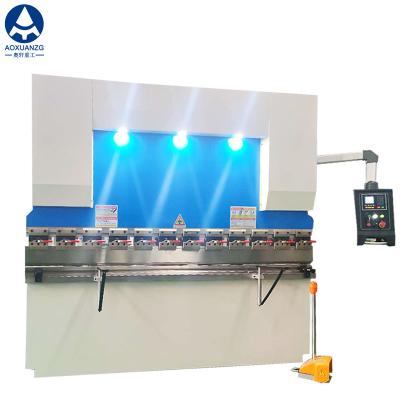 China Het Blauwe Wit van Front Light Hydraulic Press Brakes 63T/2500MM Te koop