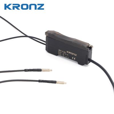 China High-Speed Fiber Optic Amplifier NPN/PNP Selectable Output 50μs Response Time Timer Function 12-24VDC Input for sale