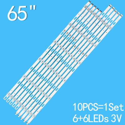 Cina JL.D650C1330-408AL-M Striscia di retroilluminazione a LED UN65TU8000 UN65TU8200 UN65TU7000 SVC650AG6_R/L in vendita