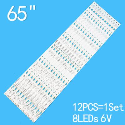 Cina 65UA6606 8 L65E5800A TCL retroilluminazione a LED per schermo L65E5800F TCL_ODM_650D30_3030C in vendita