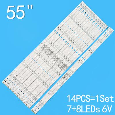Cina LED55D07A-ZC14CG-02 TCL Immersive TV Led Lamps LE55D8810 JVC LT-55C550 F55A7F1 in vendita