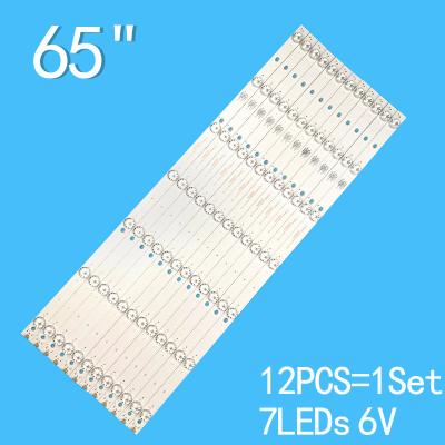 China CX65D07-ZC22AG-04 tv backlight led strip For 65lex6027 65lex 6027 65MUA1500 303CX650038 Te koop