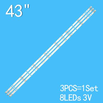 China TV Backlight For LC430DUY-SHA1/F43D7000K T43D16SF-01B JL.D43081330-083CS-M LC430DUY-SHA1/F43D7000K Te koop