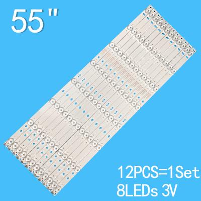 Китай 565mm LED TV Backlight 3BL-T5664102-18 JS-QD813FLCD-0009 For 55inch LCD TV продается