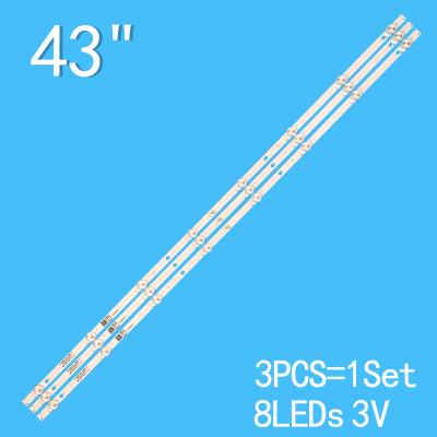 中国 814mm LED TV Backlight JL.D43081330-269BS-M LC430EGY SJ M4 LC430EGY SK M3,DS43M84-DS01 販売のため