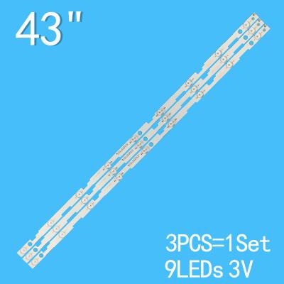 Китай Заднее освещение телевизора для RF-AJ430S30-0901S-09 CRH-P43KP30300309641 LC-43FG5242E LC-43UI7252E продается