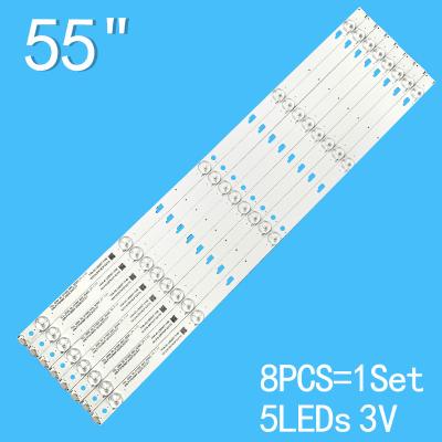 China TV Backlight For YHB-4C-LB550T-YHA TCL_ODM_55_D1500_8*5 006-P1K3486A 55L26CMC 55L2600C Te koop