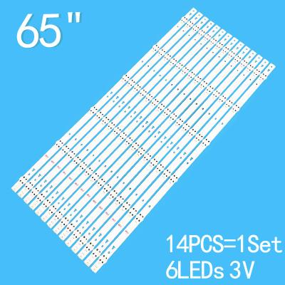 Cina Aluminum Substrate TV Backlight For JL.D65061330-003CS-M SVH650A53-REV01-6LED-UBH-160627 in vendita