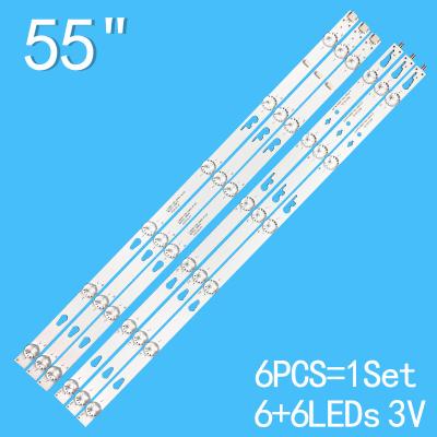 Cina 55' di retroilluminazione per TV per JL.D550C1330-004AS-M-V03 L55M5-AD L55M5-EC LVU550CSDX in vendita