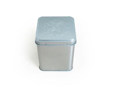 Oolong 차 금속 콘테이너 저장을 위한 90gram 사각 주석 상자