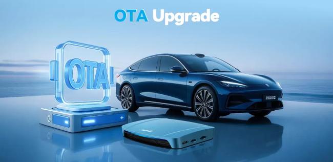 OTA update process demonstration