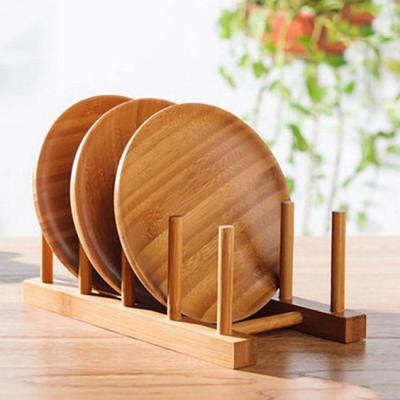 Cina Scaffale di esposizione di legno del piatto della cucina in vendita
