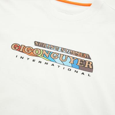 Κίνα 100% βαμβάκι Custom T-shirts ανδρών 200gm βιώσιμες με μικρά μανίκια προς πώληση