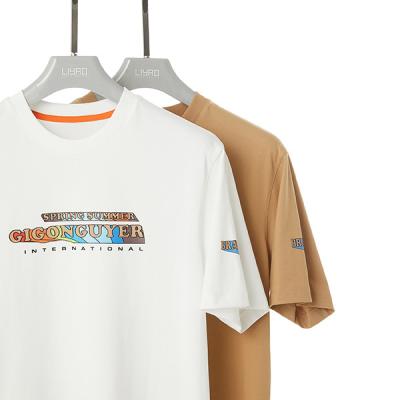 Κίνα 100% βαμβάκι Custom T-shirts ανδρών 200gm βιώσιμες με μικρά μανίκια προς πώληση