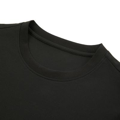 Chine T-shirts pour hommes à manches courtes personnalisés Noir imprimé anti-pilling à vendre