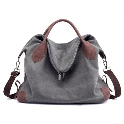 China Canvas promotion gifts summer handbag beach bags in mint color for sale