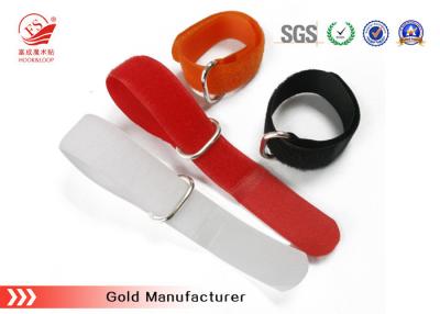 Cina Lo SGS della cinghia del gancio e del ciclo del velcro su ordinazione di Polyeste & RoHS elastici per portano il libro in vendita