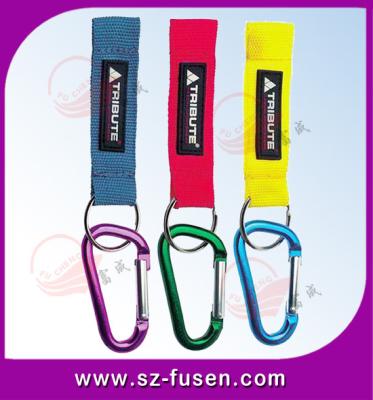 中国 ネックレス Keychain が付いている着色された再使用可能な個々の単一の注文の締縄 販売のため