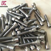 Gr2 Gr5 Ti6al4v Titanium Socket Head Cap Screw With High Corrosion Resistance