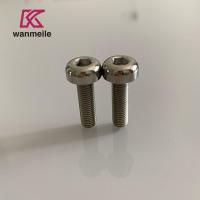M7x25 Gr5 Titanium schroeven Ti6AL4V Knopkop Titanium Bolt Voor Motorfiets