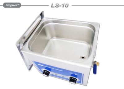 중국 기계적인 통제 고급장교 SUS304 LS-10를 위한 상업적인 탁상용 초음파 세탁기술자 판매용