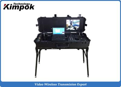 Cina Ricevitore LCD del monitor dello schermo di caso del pellicano della stazione del controllo a terra del UAV della radio a frequenza ultraelevata di VHF in vendita