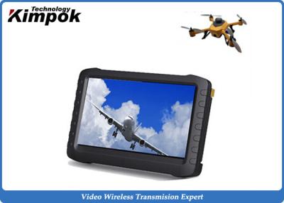 Cina ricevitore portatile della stazione a terra DVR di 5.8Ghz FPV con la Li-batteria 3200mAh in vendita