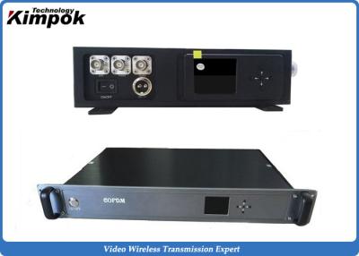 Cina Trasmettitore senza fili BNC/di SDI COFDM e trasmettitore PIENO IP66 di watt HD del ricevitore 5-20 video in vendita