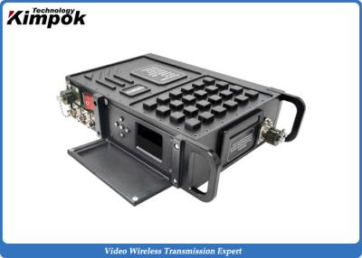 中国 20WデジタルAVの無線送信機高速COFDMの移動式ビデオ コミュニケーションH.264 販売のため