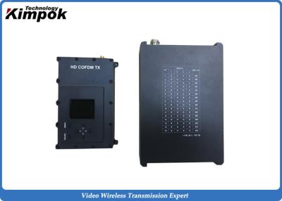 Cina Il mini video trasmettitore senza fili del portatile DVB-T, mittente senza fili di HD video per la polizia studia in vendita