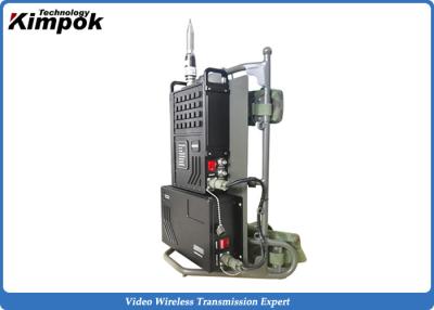 Cina trasmettitore NLOS di emergenza COFDM di 10KM con il sistema di trasmissione video mobile di crittografia in vendita