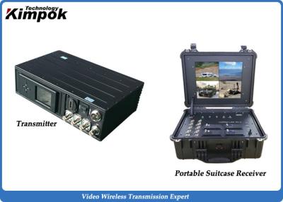 Cina Low Latency Wireless Data Transmitter and Receiver 200km UAV COFDM Video Sender UHF in vendita
