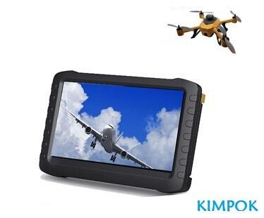 Cina Ricevitore senza fili 5.8Ghz di avoirdupois del monitor a 5 pollici di FPV per l'elicottero, carta 32GB in vendita