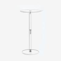Quality Easy Assembly Custom Acrylic Furniture Clear Side Table Coffee Table For Small Space for sale