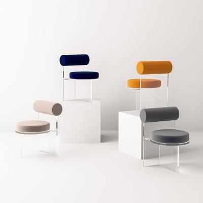 Space Saving Custom Acrylic Furniture Acrylic Makeup Chair Lucite Dining Chairs