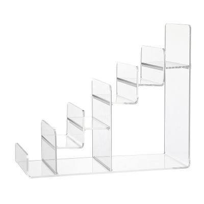 Countertop Multi Layer Acrylic Display Stands Plexiglass Display Box For Wallet