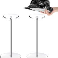 Quality Transparent Hat Acrylic Holder Plexiglass Cap Display Stand For Sun Cap Assembled for sale