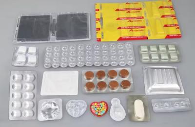 중국 세르보 모터 드라이빙 시스템으로 맞춤형 의료 블러스터 밀폐 포장 기계 판매용