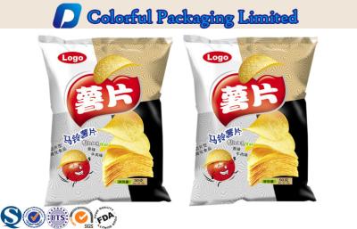 China Recyclebare lamellierter Plastikkartoffelchips bauschen sich mit Rückseitedichtung zu verkaufen