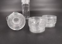 Quality (KPL-015) Refillable PC Grinder Caps Modern Round Shape Clear Or Black for sale