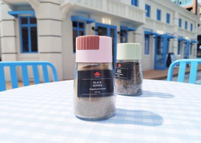 Κίνα 180 ml 0.5g κάθε σταγόνα FDA Αλάτι Πεπίρι πλαστικό κάλυμμα γυαλί Shaker Κουζίνα Καρυκεύματα προς πώληση