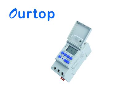 中国 AHTC20A LCDの表示のデジタル プログラム可能な時間スイッチ、1つの転換スイッチ、LCD表示 販売のため