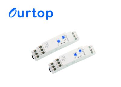 中国 SPDT 1NO+1NC 35mmの喧騒の柵の土台が付いている遅れ時間リレーのATMS211C 販売のため