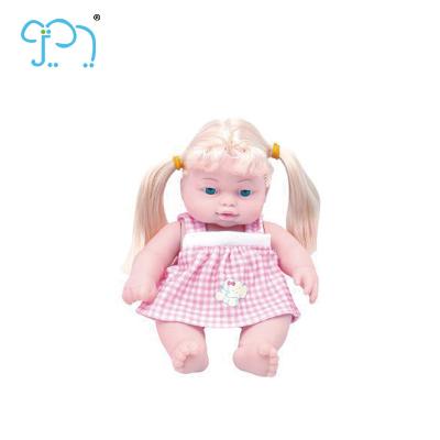 China 8 Inch Reborn Doll Toys Silicone Material Cute Vinyl Doll For Girls Te koop