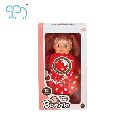 China 12 Inch Adoption Silicone Reborn Baby Dolls Battery Operated Te koop