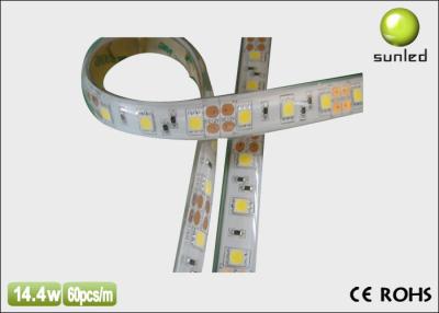 Cina bianco caldo flessibile delle lampade fluorescenti 14.4W/m di 5W LED in vendita