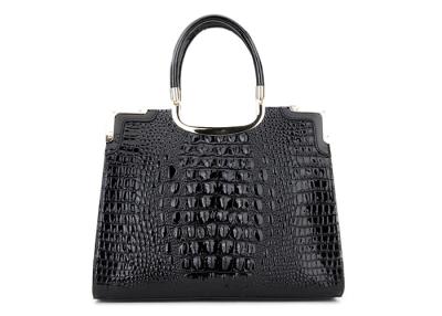 Cina Borsa della pelle verniciata di Croco in vendita