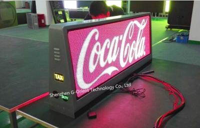 Cina Alta luminosità 4300cd del taxi del segno su due lati di Topper per luce solare degli annunci in vendita
